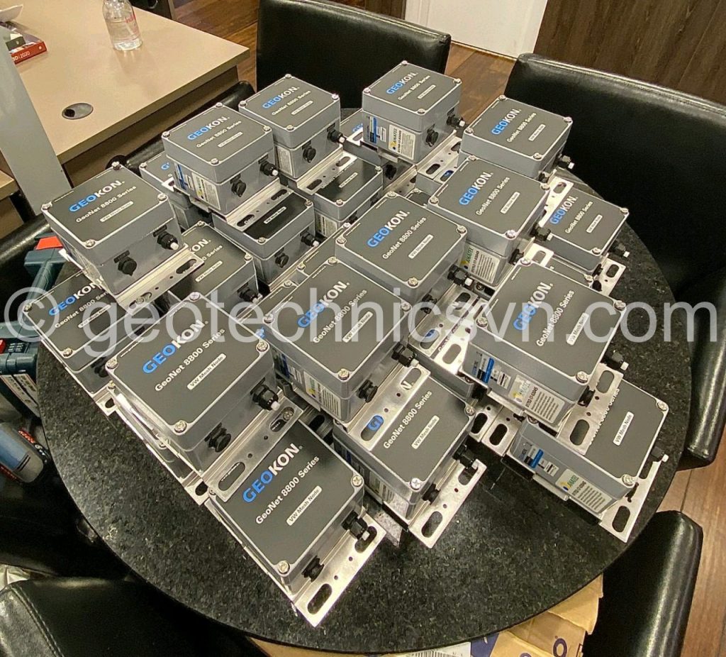 Mạng Datalogger không dây GeoNet | Geokon - USA